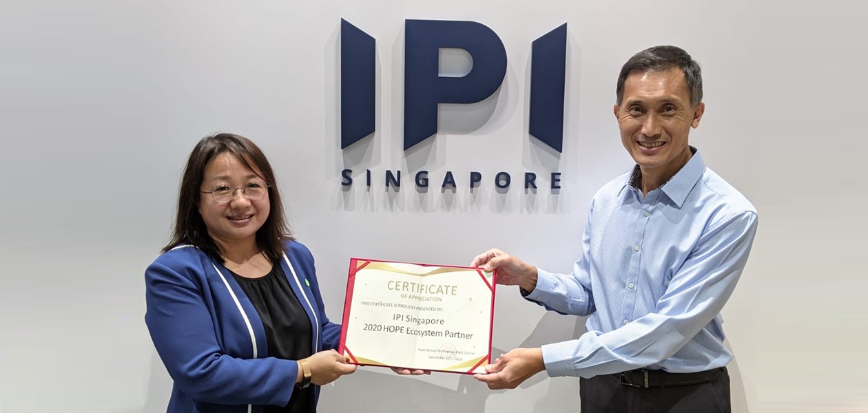 IPI Recognised by Haier as its Global Innovation Partner