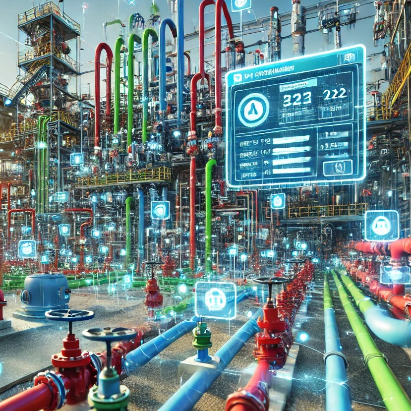 Industrial Digital Twin Solutions for Developing Low-Carbon Smart Plants